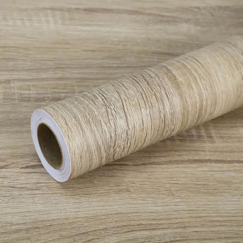 Wood-Grain-Stickers-Waterproof-Self-Adhesive-Wallpaper-for-Wardrobe ...
