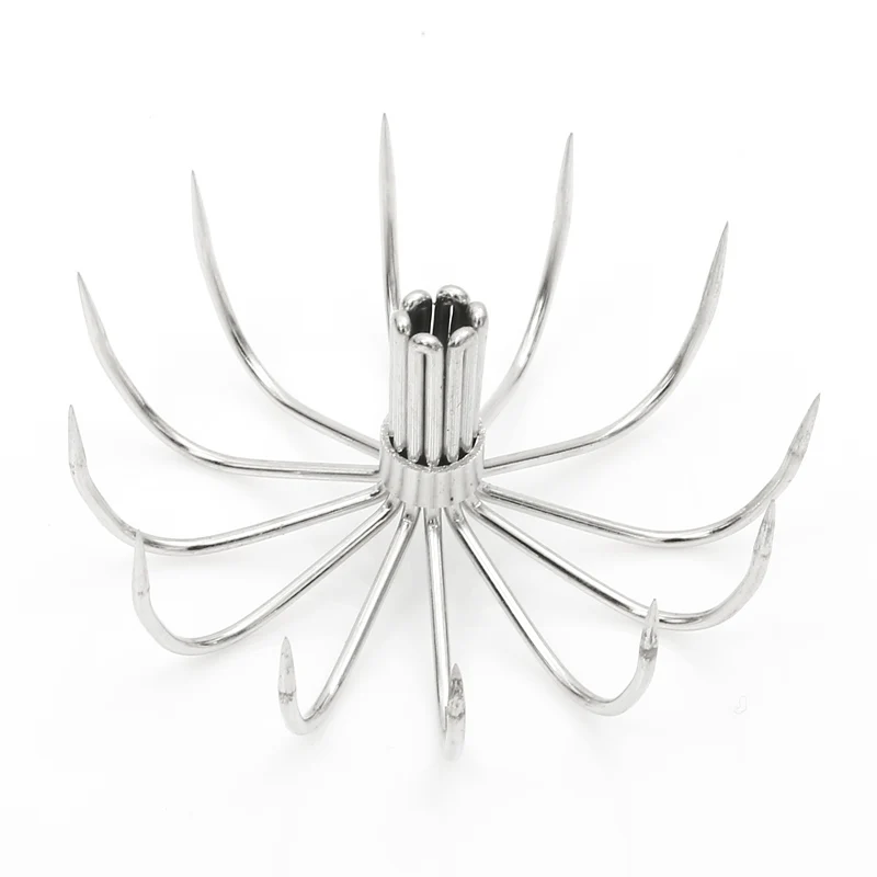 10-PCS-Sea-fishing-stainless-steel-squid-hook-umbrella-needle-hook ...