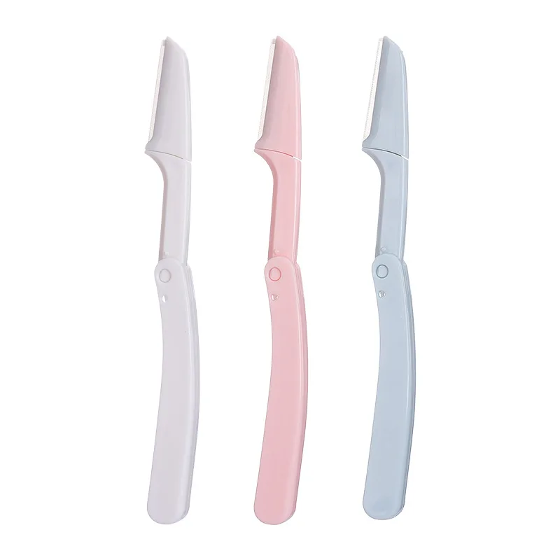 1-5pc-Safe-Folding-Ladies-Face-Shaver-Eyebrow-Trimmer-Blade-Anti ...