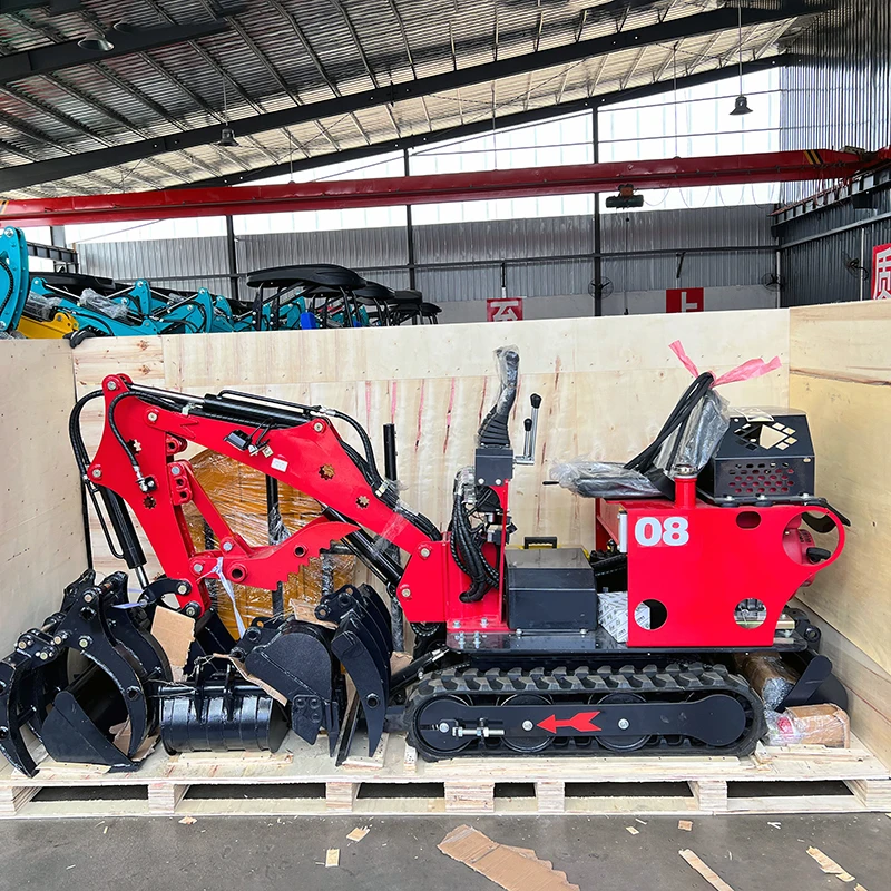 Best Selling High Efficiency 800kg 0.8ton 1ton Hydraulic Crawler Type ...