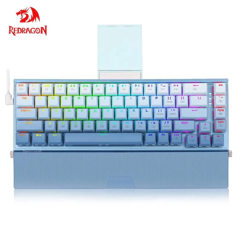 REDRAGON-SHACO-K641-RGB-USB-Mini-Mechanical-Gaming-Wired-Aluminum ...