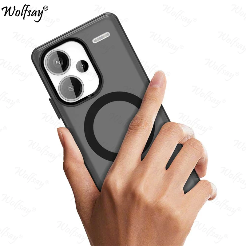 Case For Redmi Note 13 Pro Plus Case Redmi Note13 Pro+ Magnetic ...