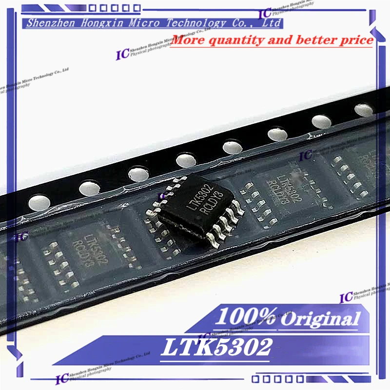 10-piezas-lote-LTK5110-LTK5112-LTK5302-amplificador-de-Audio-chip-SOP-8 ...