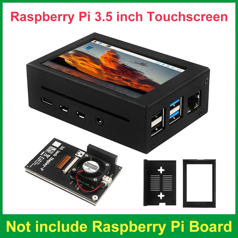 Raspberry-Pi-3-5-Inch-Touchscreen-480x320-TFT-Display-LCD-With-Cooling ...