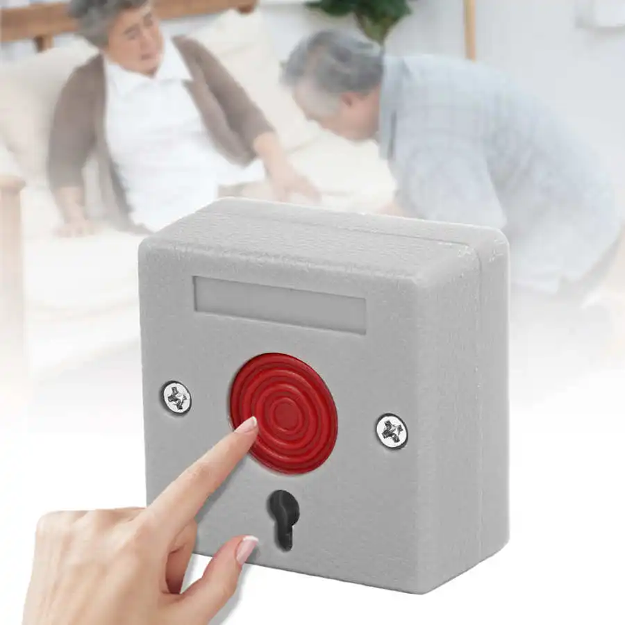 Panic-Button-Anti-Theft-Button-Alarm-for-Nursing-Homes-Banks-Jewelry ...