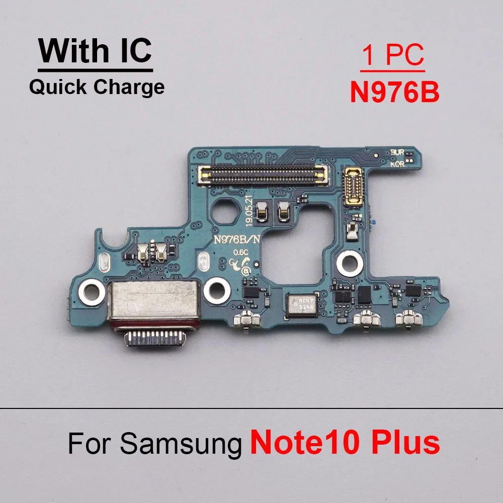 Placa-de-cargador-USB-para-Samsung-Note-10-Plus-N976B-N-puerto-de-carga ...