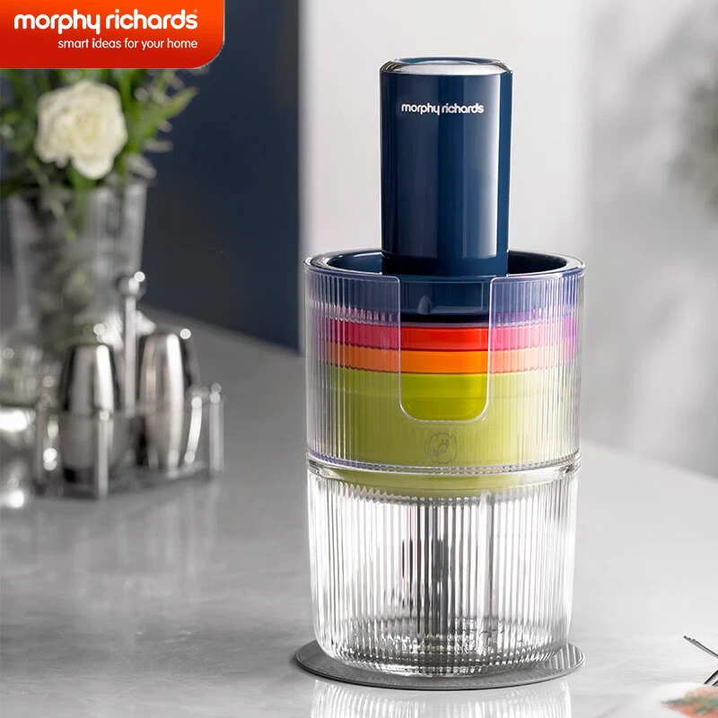 Morphy-Richards-Meat-Grinder-Electric-Food-Chopper-4-Bowls-Mini-Garlic ...