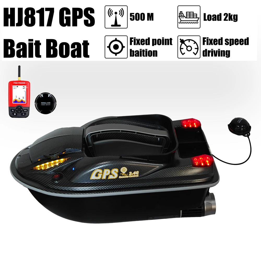 HJ817-500M-Intelligent-Remote-Control-RC-Boat-Bait-Positioning-Point ...