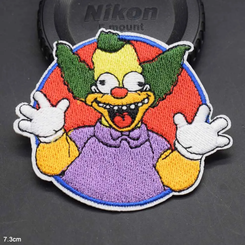 Simpsons Clothing Embroidered Patch | Badges Simpsons | Homer Simpson ...