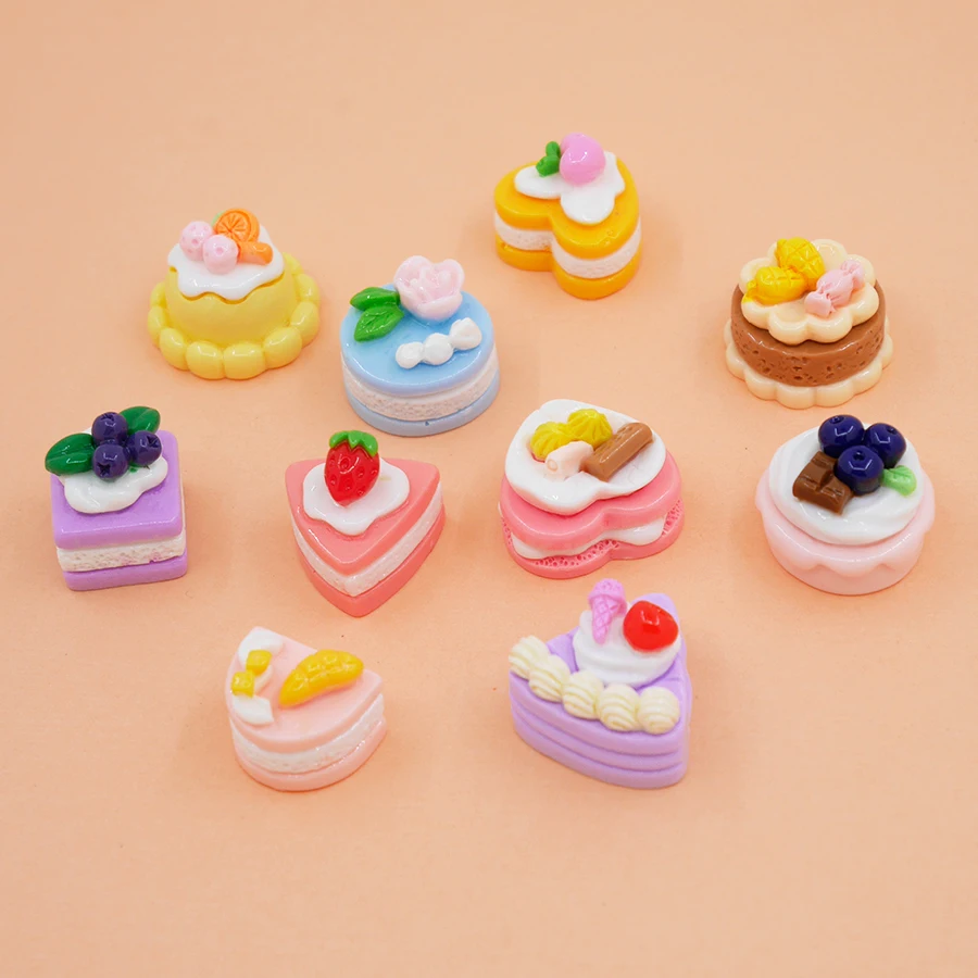 5pcs-Cute-Resin-Mini-3D-Fruit-Cake-Decoration-Dollhouse-Miniatures ...