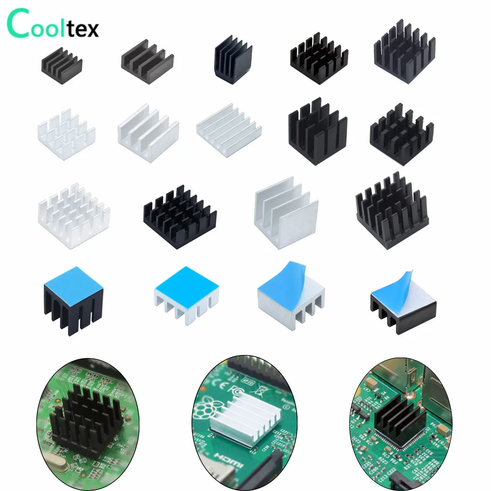 Aluminum-Heatsink-Mini-Heat-sink-for-Electronic-RAM-MOS-IC-Chip-3D ...