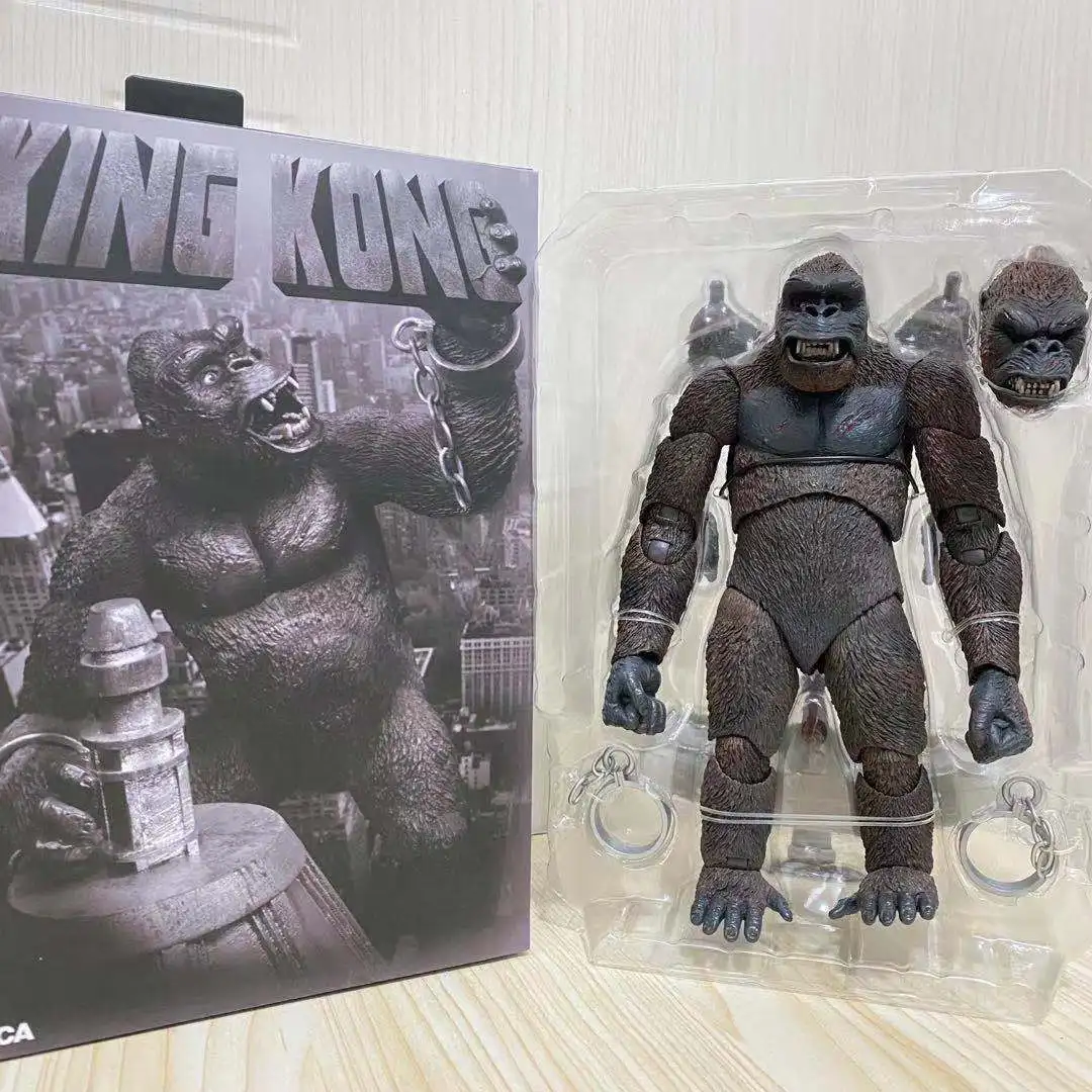 Original-NECA-King-Kong-with-Plane-Articulated-PVC-Figure-Model-Toys ...