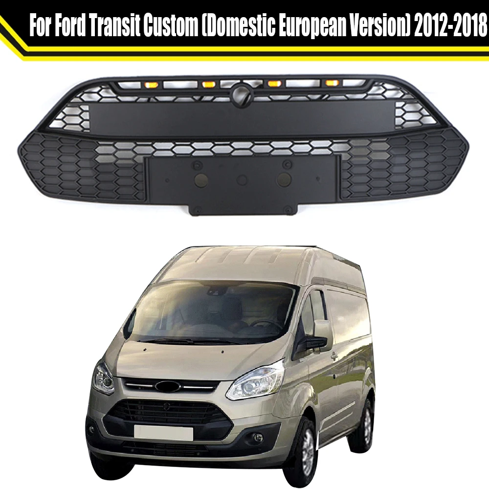 Auto-Front-Bumper-Grille-Racing-Grill-Car-Grills-Fit-For-Ford-Transit ...