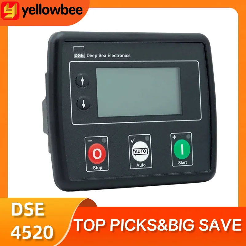 Original-DSE4520-MKII-AMF-Diesel-Generator-Controller-Panel-Auto-Mains ...