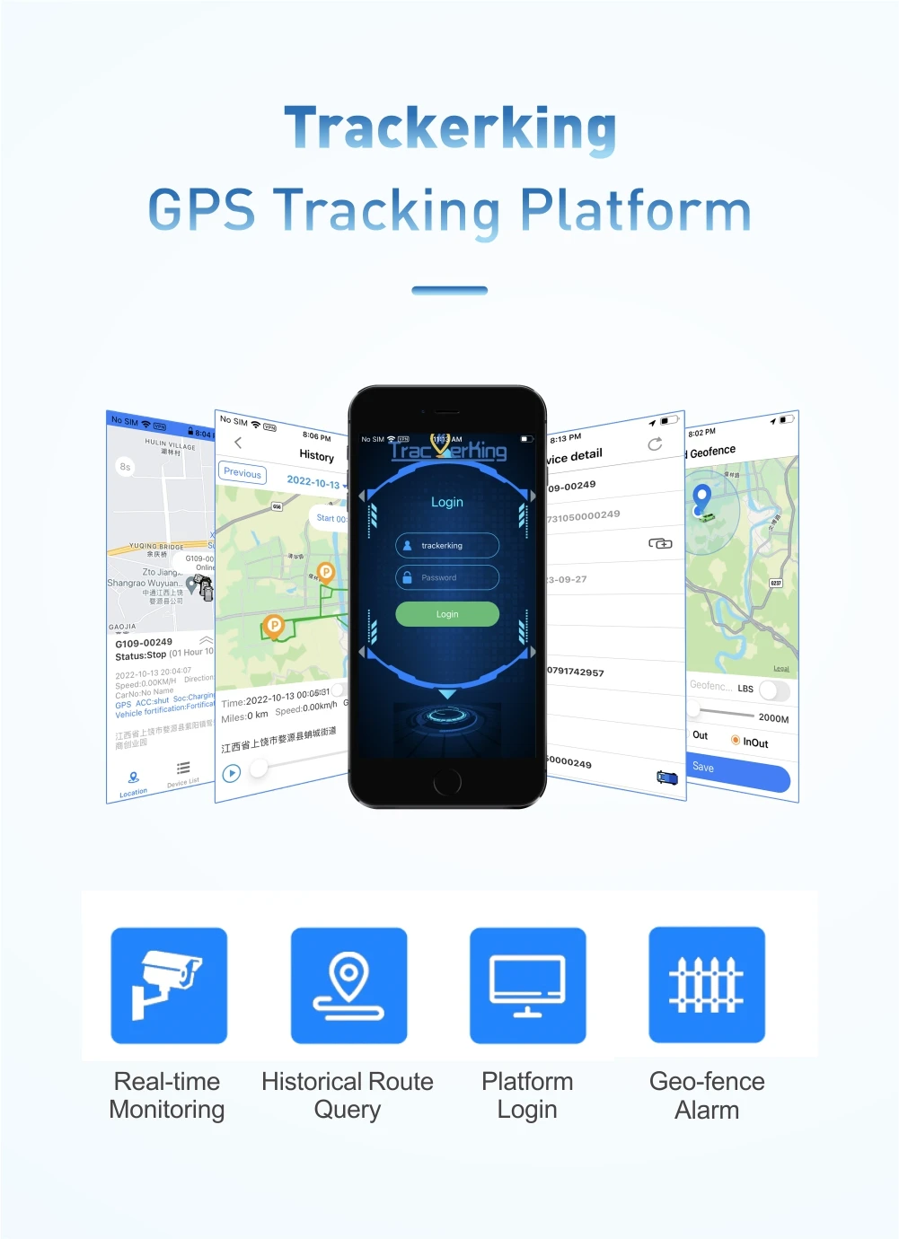 GPS TRACKER J16 RED 4G RASTREADOR ALARMA APAGA MOTO CARRO