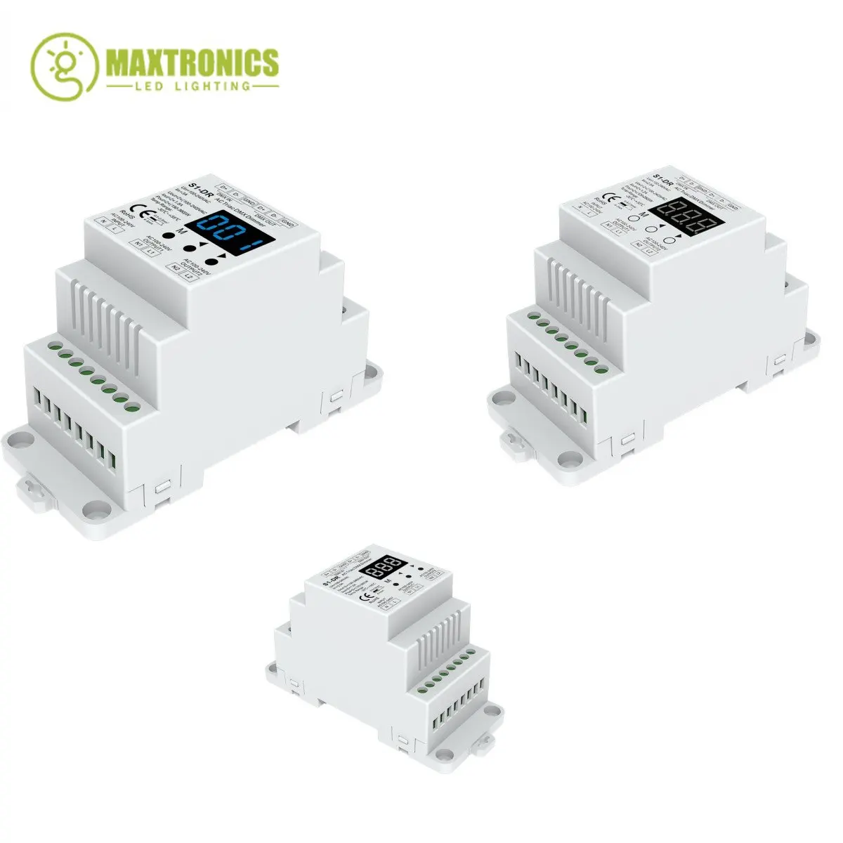 Skydance-S1-DR-Riel-DIN-de-2-canales-Triac-DMX-atenuador-de-doble-canal ...