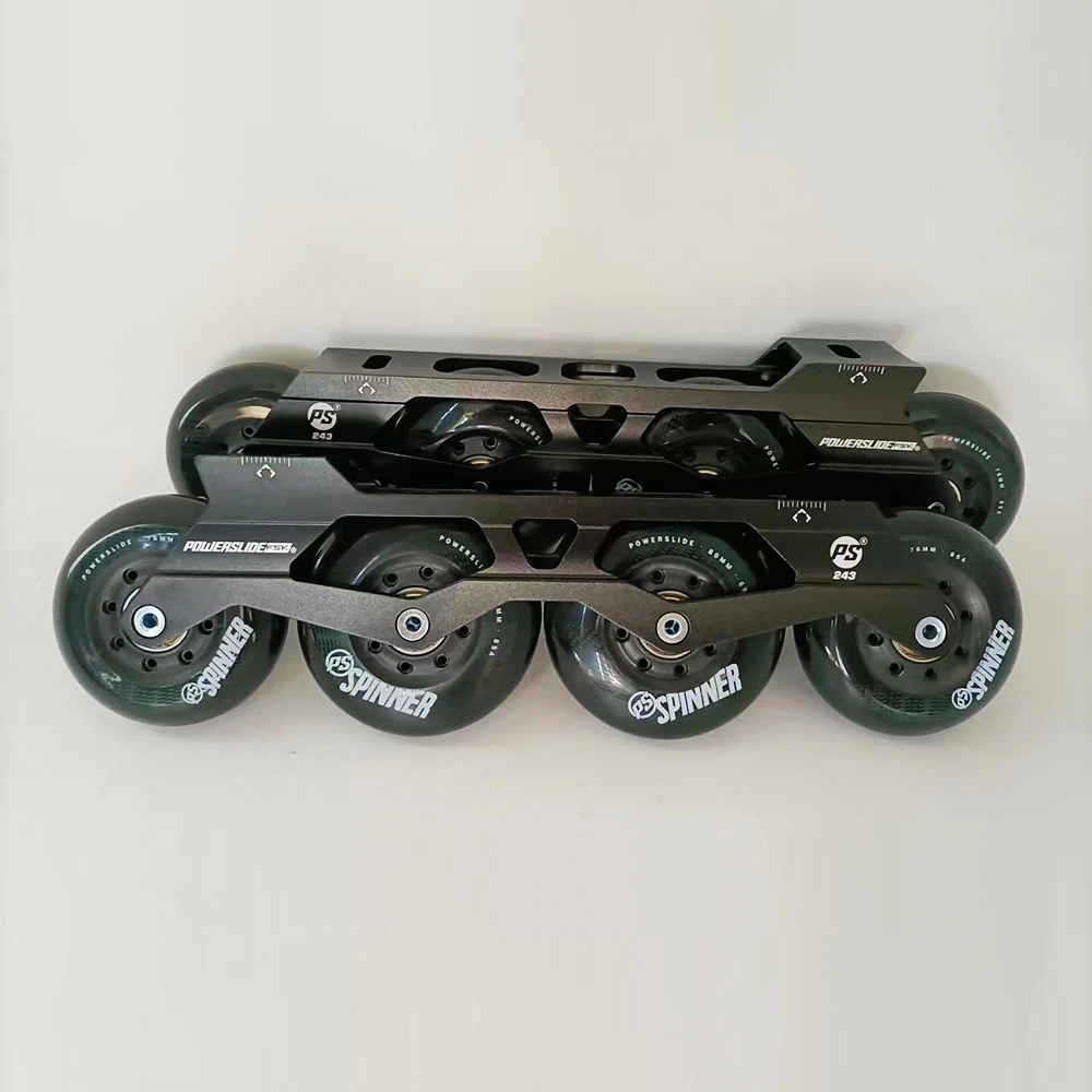 Original-Powerslide-Imperial-Skate-Frame-with-Wheels-243mm-Flat-Base ...