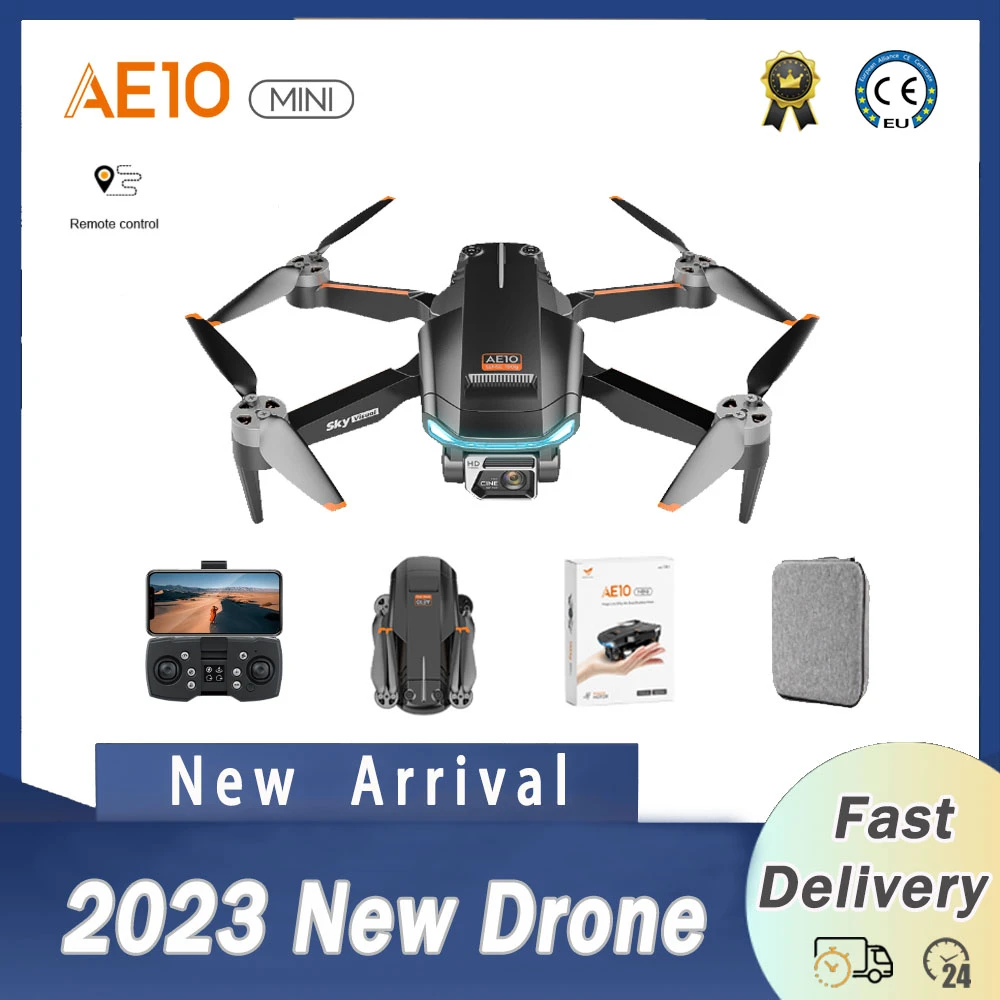 Drones 2023 AE10 Mini 8K HD Dual Lens With Optical Flow Obstacle ...