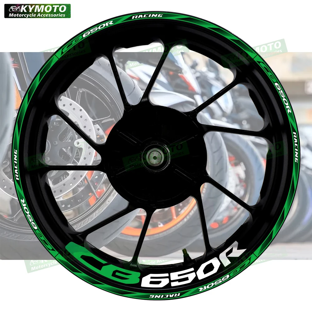 For Honda CB650R CB 650R reflective motorcycle wheel 17 inch sticker ...