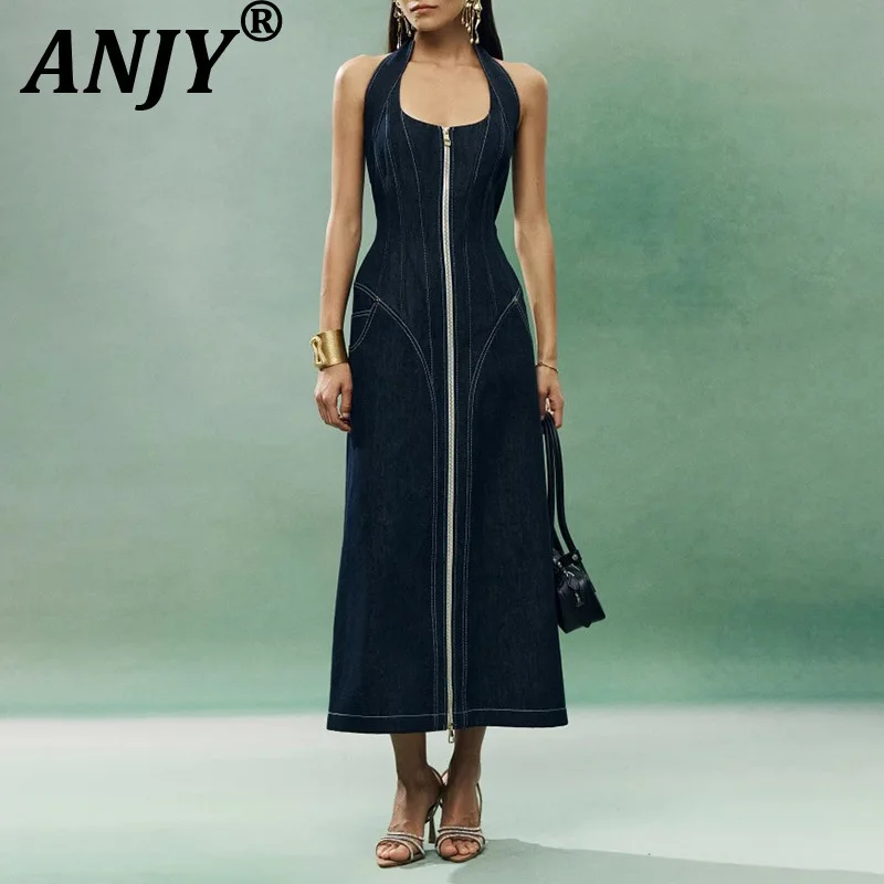 ANJY Summer New Women's Tide High Street Y2K Chic Trendy Sleeveless ...