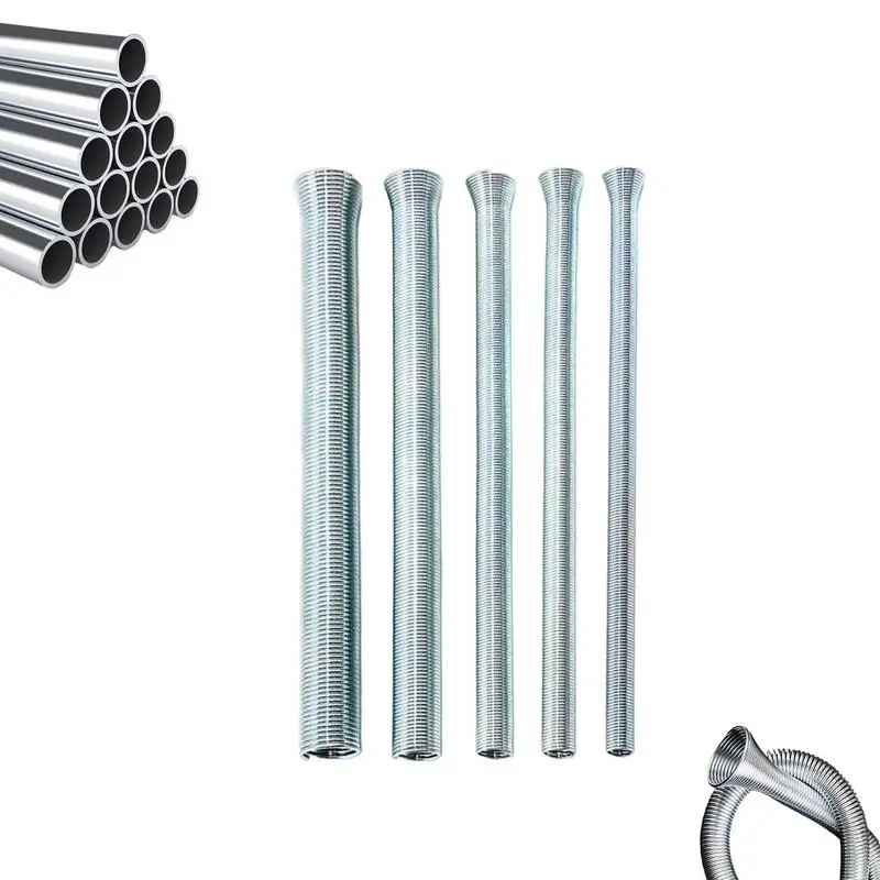 Spring-Tubing-Benders-5pcs-Portable-Spring-Type-Bender-Pipes-Set ...