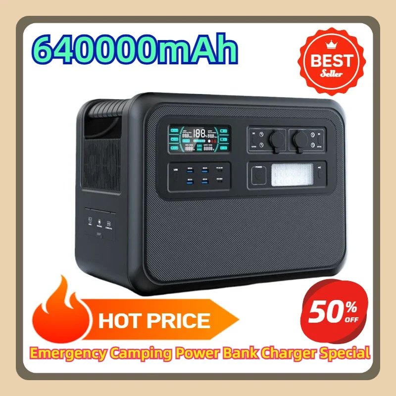 2000W-Portable-Power-Station-640000mAh-2000Wh-Emergency-Camping-Power ...