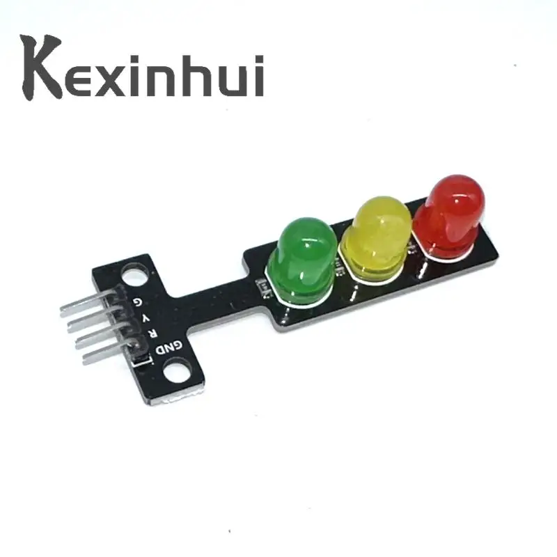 Mini 5v Traffic Light Led Display Module For Arduino Red Yellow Green ...