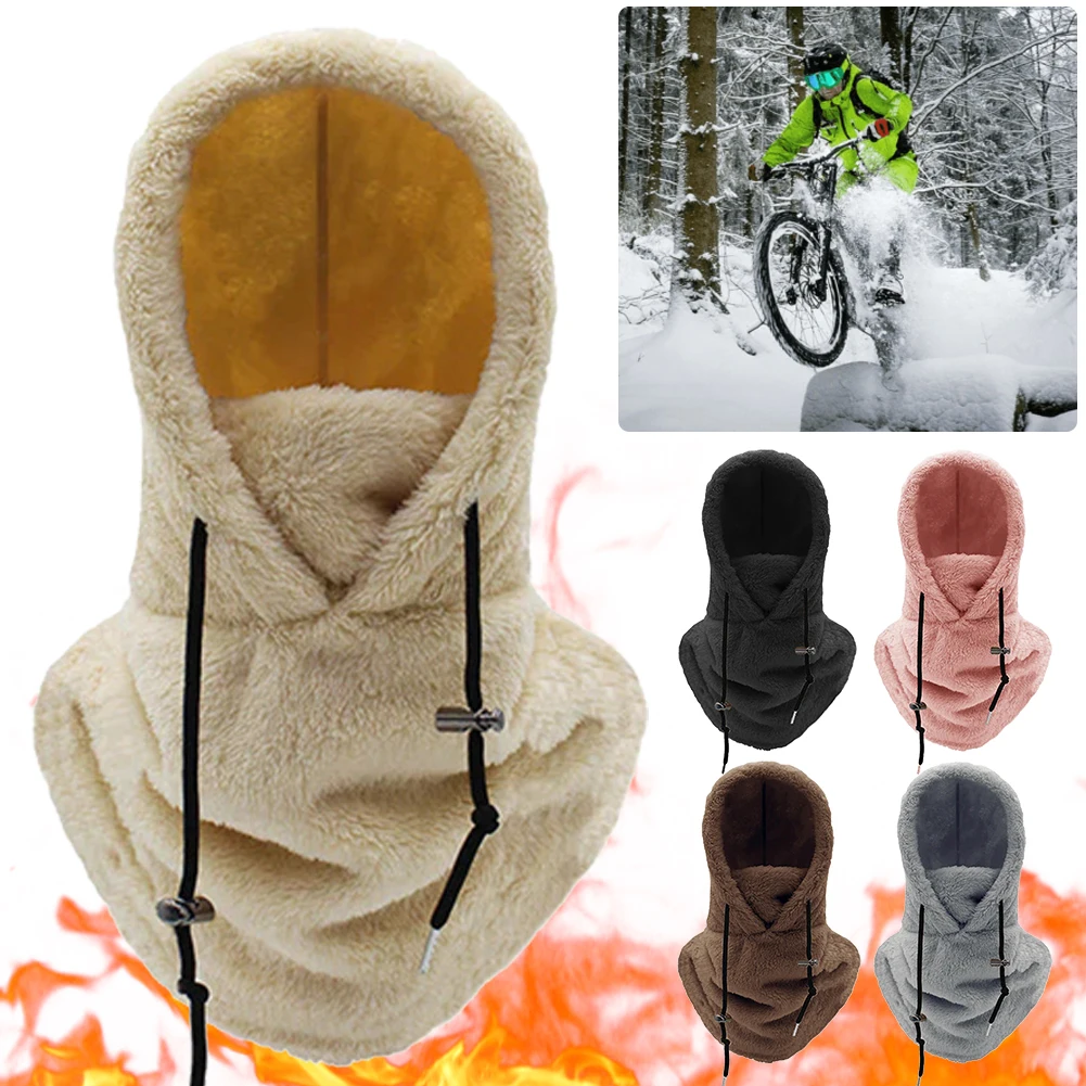 High-Polar-Fleece-Balaclava-Mask-Windproof-Cycling-Cap-Winter-Warm-Hood ...