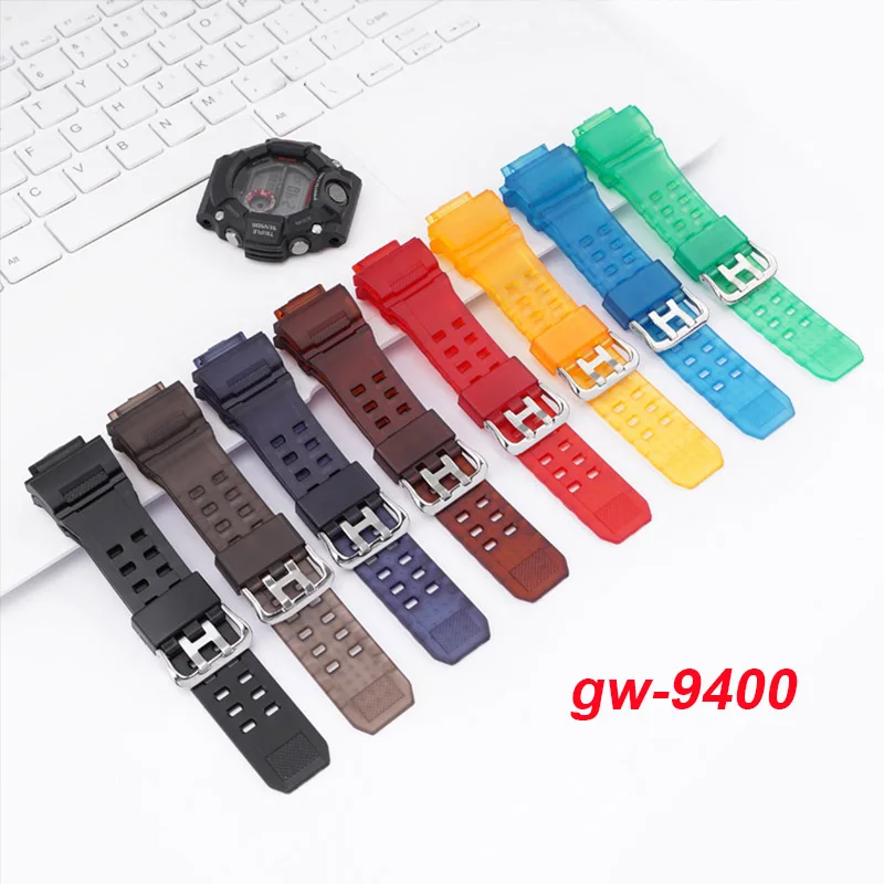 Silicone Rubber Watch Strap for Casio G-SHOCK GW-9400 Men Replacement ...