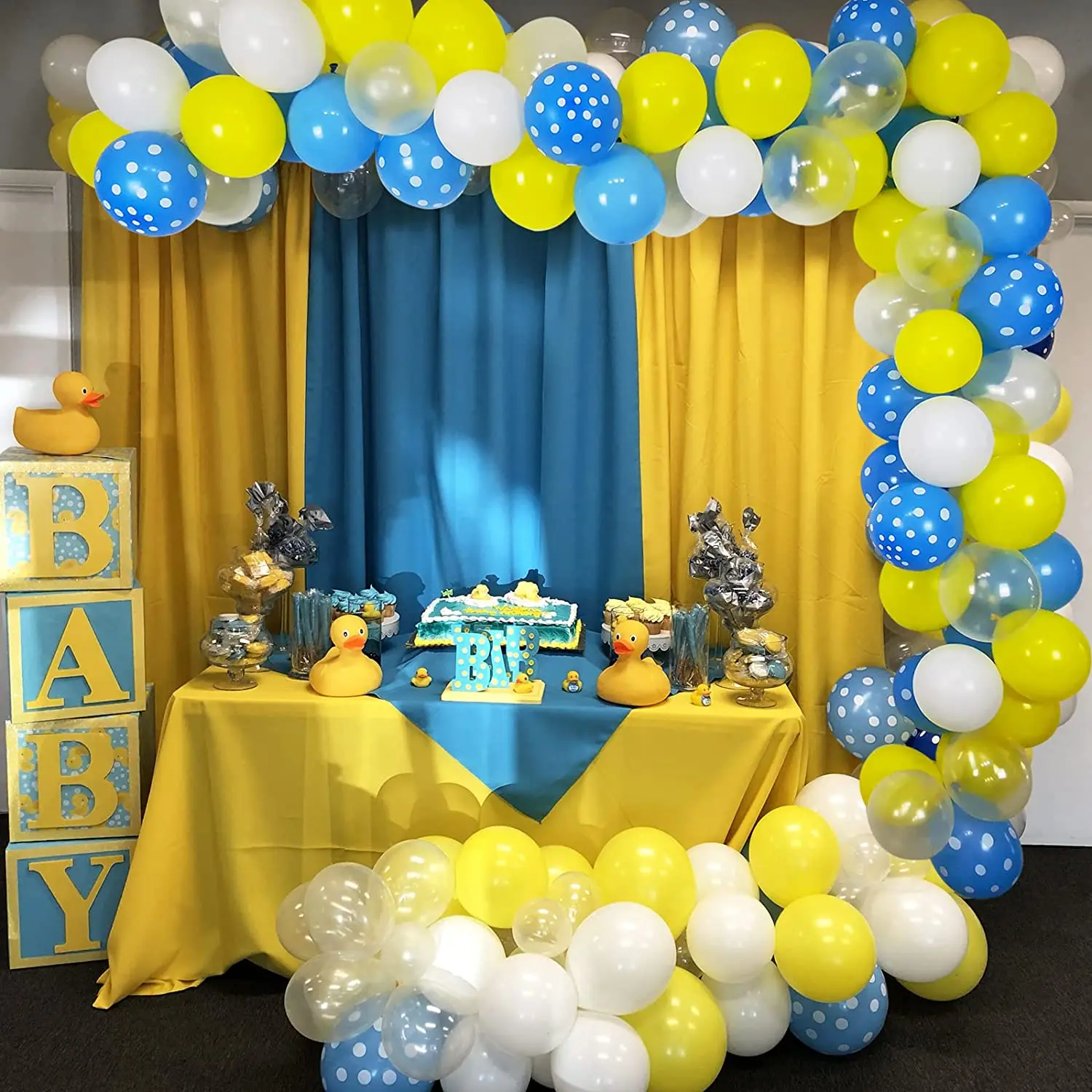 Rubber Duck Baby Shower Balloons