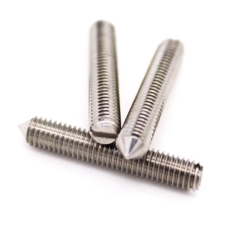 Tornillo-c-nico-de-cabeza-ranurada-de-acero-inoxidable-perno-sin-cabeza ...