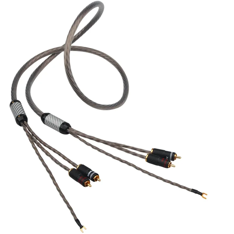 Audiophile-LP-Vinyl-Record-Tonearm-Phonograph-Cable-Odin-HiFi-Audio-RCA ...