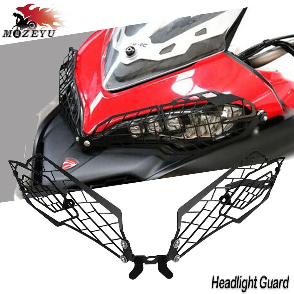 Motocicleta-Grille-Protection-Cover-Headlight-Guard-Acess-rios-para ...