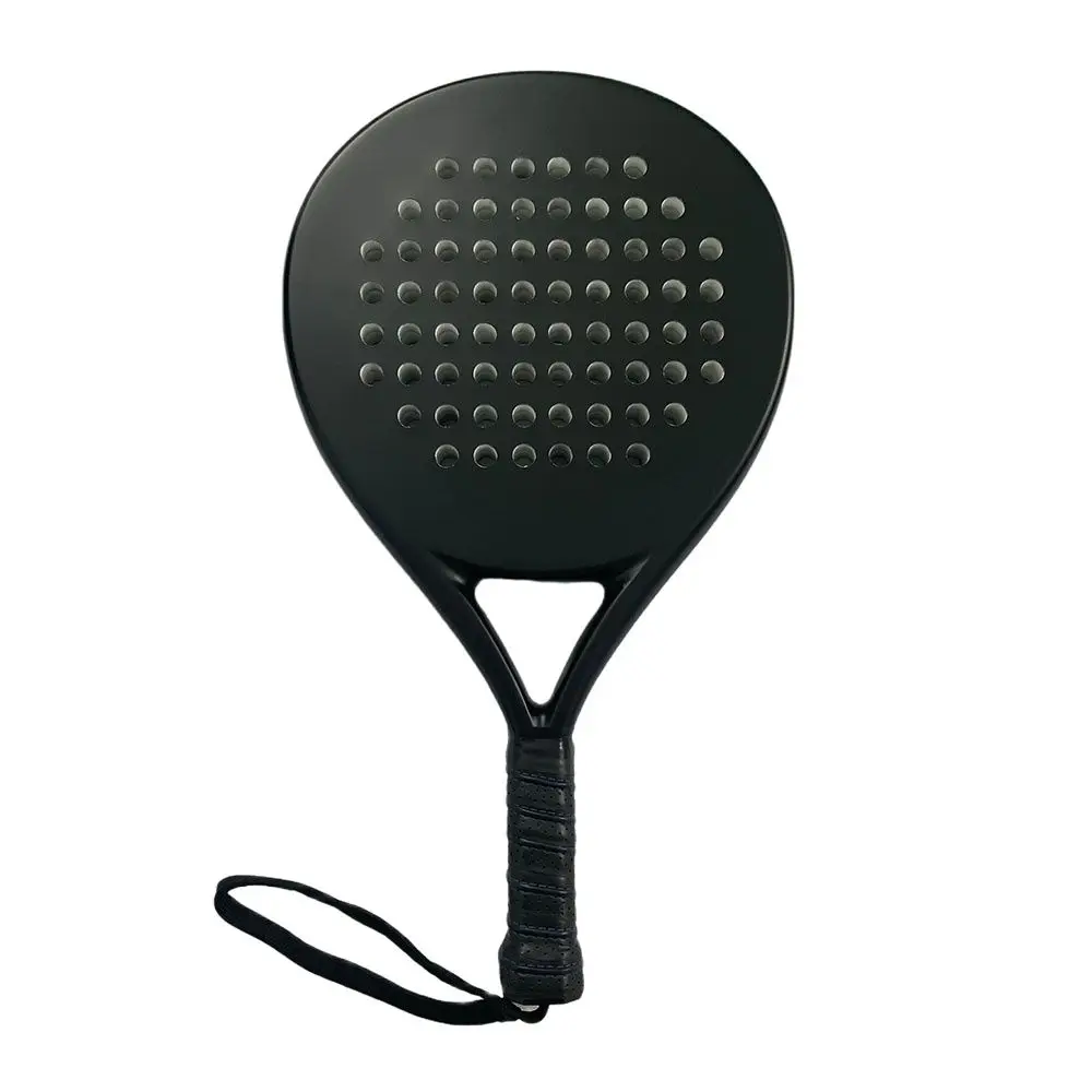 Padel Racket Carbon Fiber Surface With Eva Memory Foam Core Paddle ...