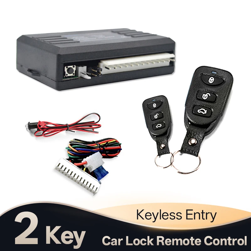 Hippcron Car Keyless Remote Central Door Lock System Locking Car Alarm ...
