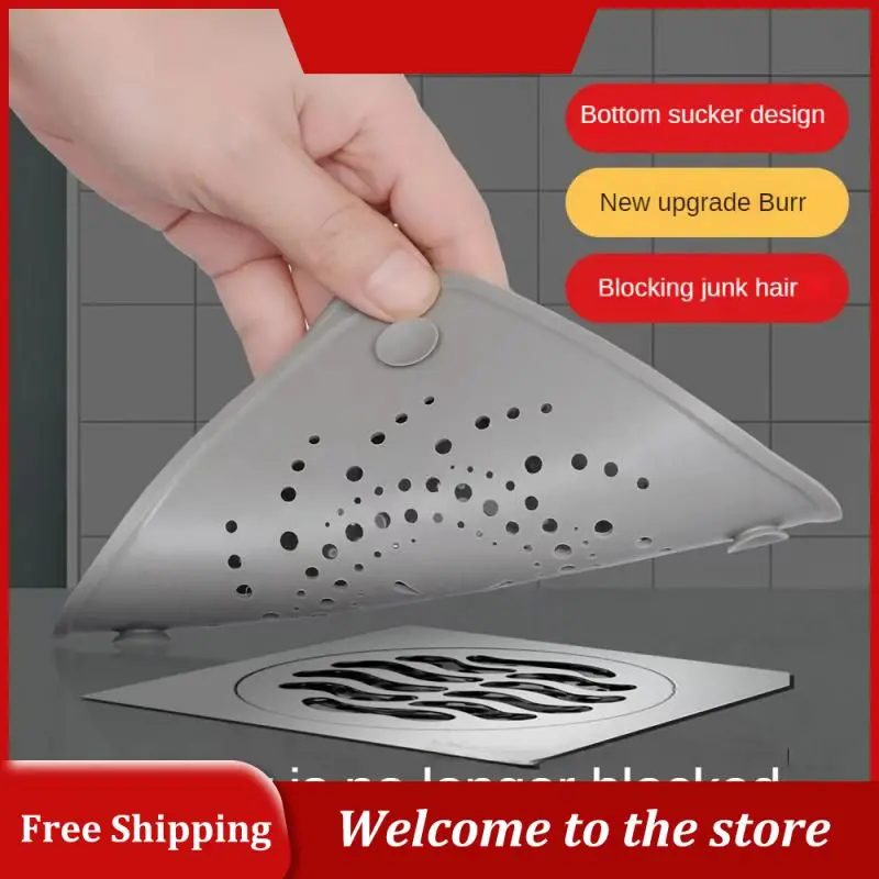 TPR Floor Drain Filter Sink Strainer Hair Stopper Catcher Kitchen ...