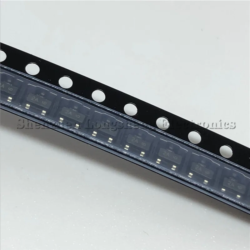50PCS/LOT PMBT3906 SOT23 T2A/W2A Screen Printing Original SMD ...