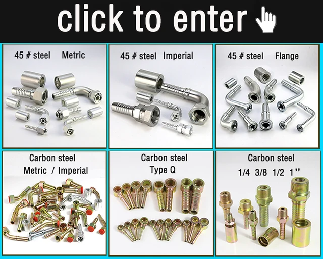 Hydraulic Hose Fittings Types