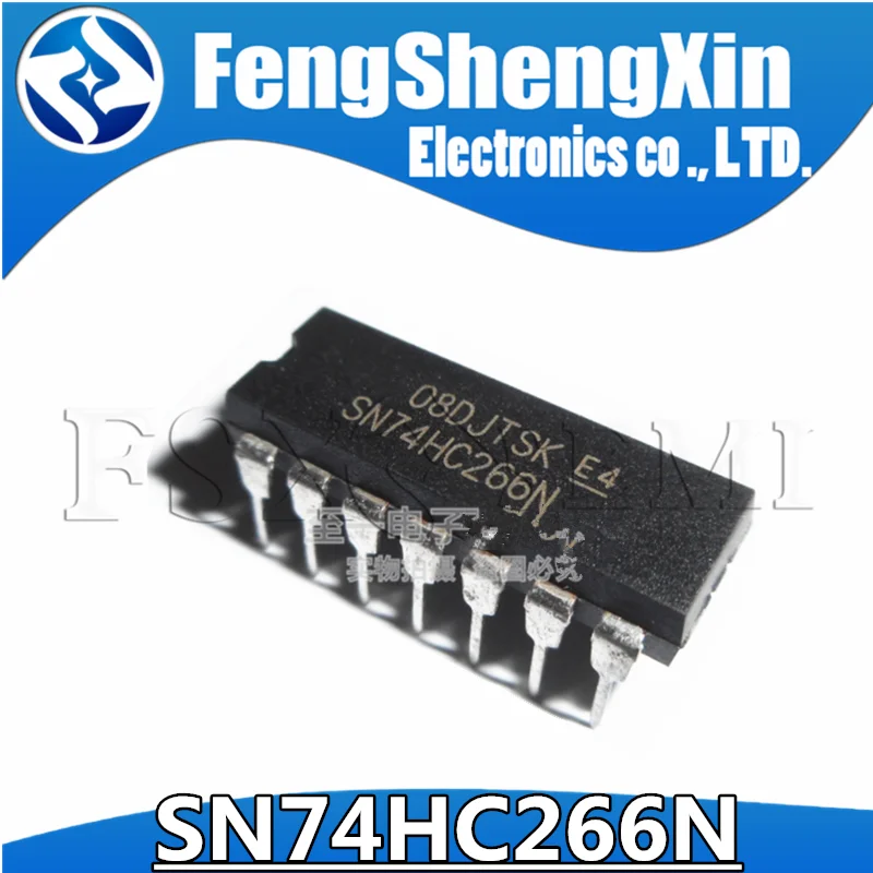5pcs SN74HC266N 74HC266 MM74HC266N MC74HC266N 74HC266N DIP-14 Chips ...
