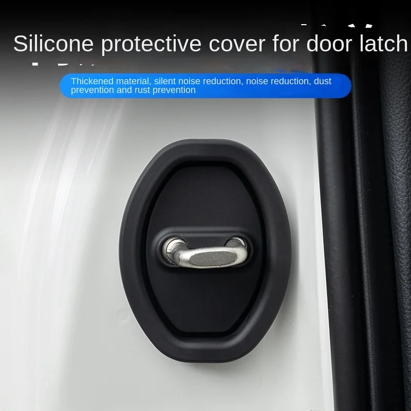 Car-Door-Lock-Latch-Cover-Door-Locks-Buffer-Amortecedor-Seal-Guard ...
