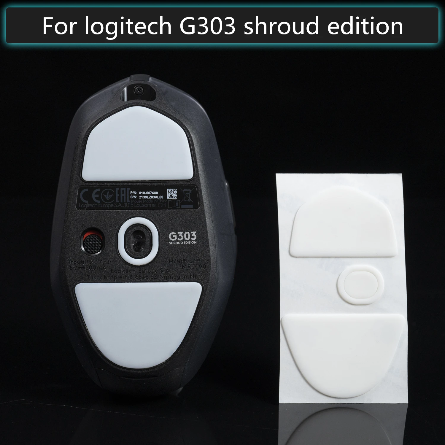 1-Set-White-Arc-High-Purity-Smooth-Mouse-Skates-Mouse-Feet-For-Logitech ...