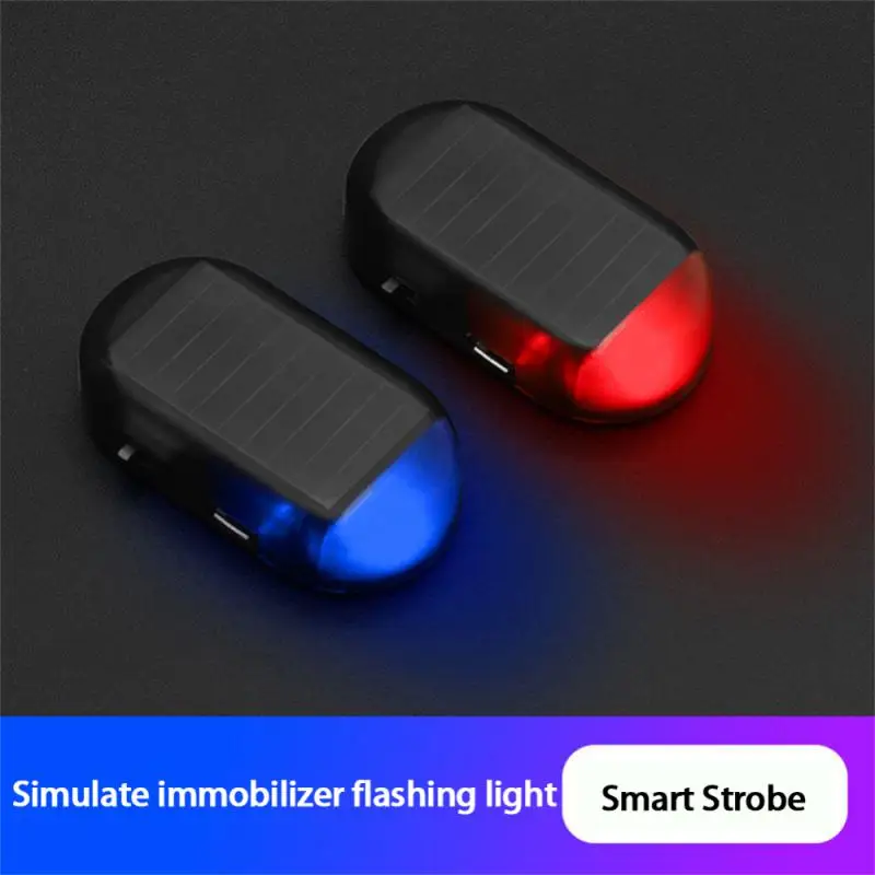 Car-Fake-Security-Light-Solar-Anti-Theft-Light-Simulated-Dummy-Alarm ...