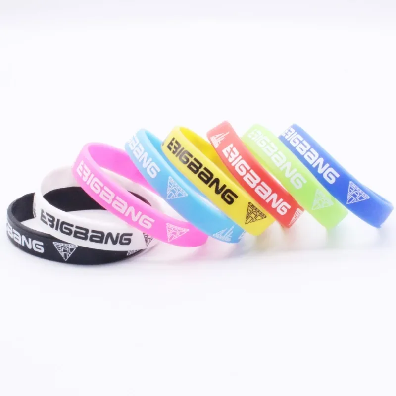 1Pc-KPOP-Colorful-Idol-Group-Big-bang-English-Letters-Silicone-Bracelet ...