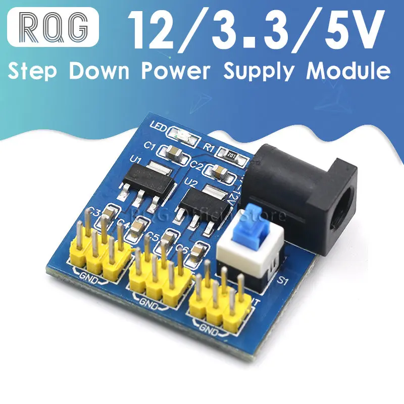 DC-DC-3-3V-5V-12V-Power-Module-3-3V-5V-12V-Multi-Output-Voltage ...