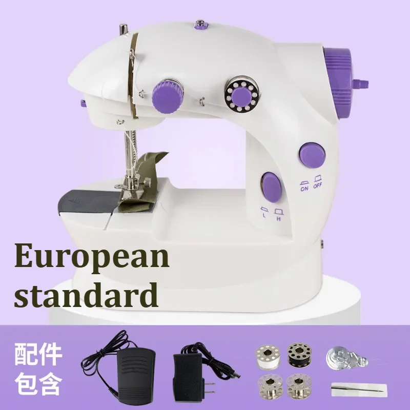 Mini-Plug-Electric-Pedal-Household-Sewing-Machine-Handheld-Covering ...