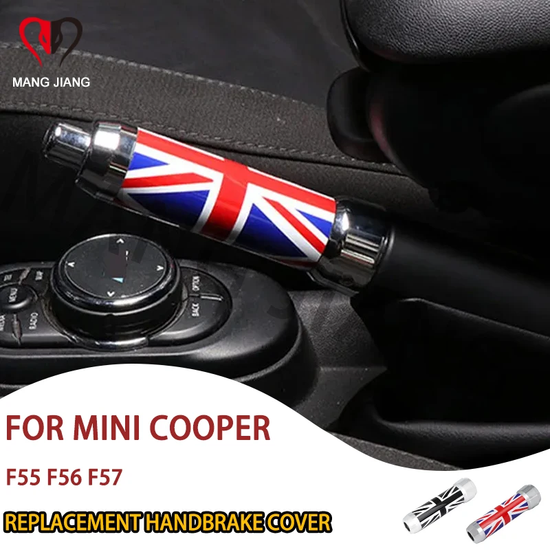 Automobile-Gear-HandBrake-Lever-Decoration-Protection-Cover-For-Mini ...