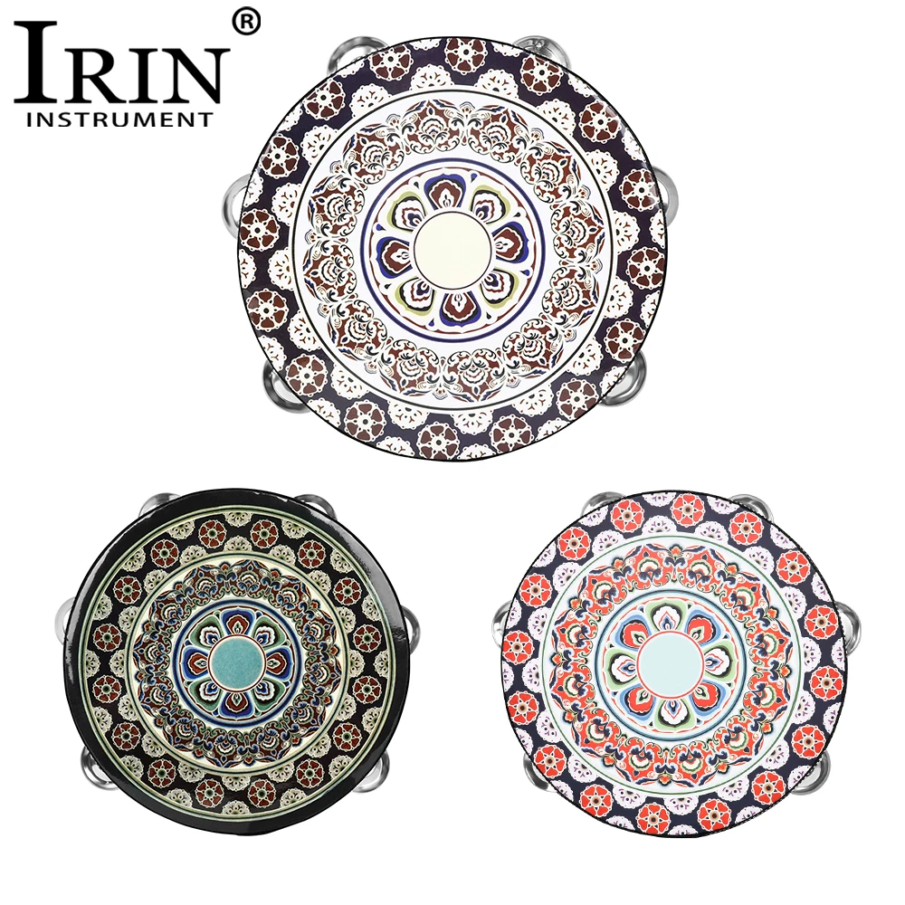IRIN-8-Inch-Single-Row-Ancient-Style-Hand-Drum-Early-Education ...
