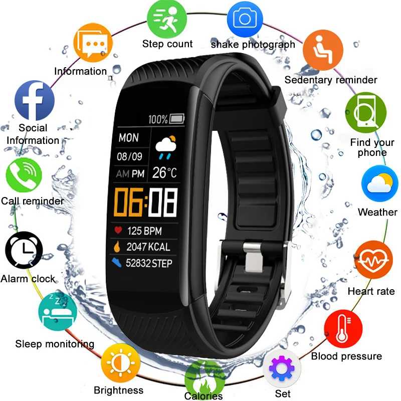 Reloj-inteligente-C5S-para-hombre-y-mujer-pulsera-deportiva-para ...