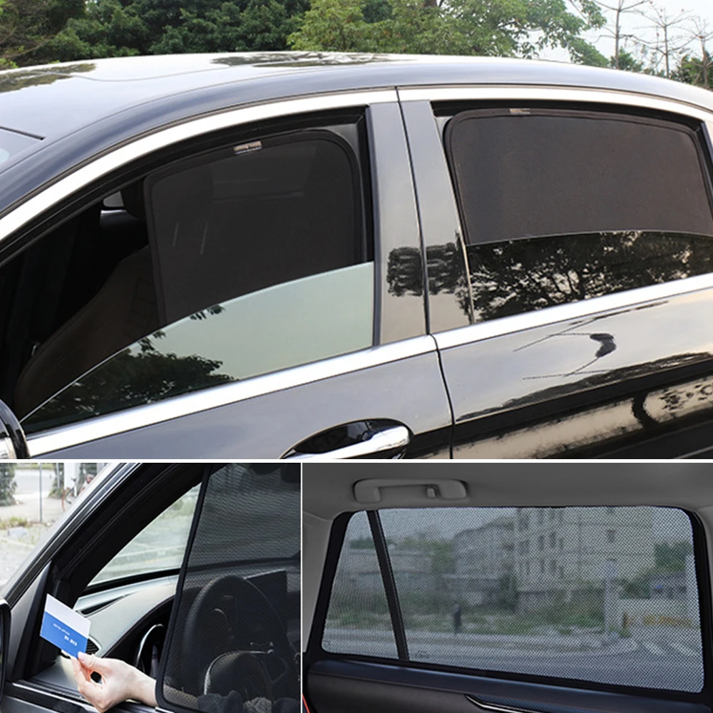 For-Mitsubishi-Eclipse-Cross-GK-2017-2024-Magnetic-Car-Sunshade-Rear ...