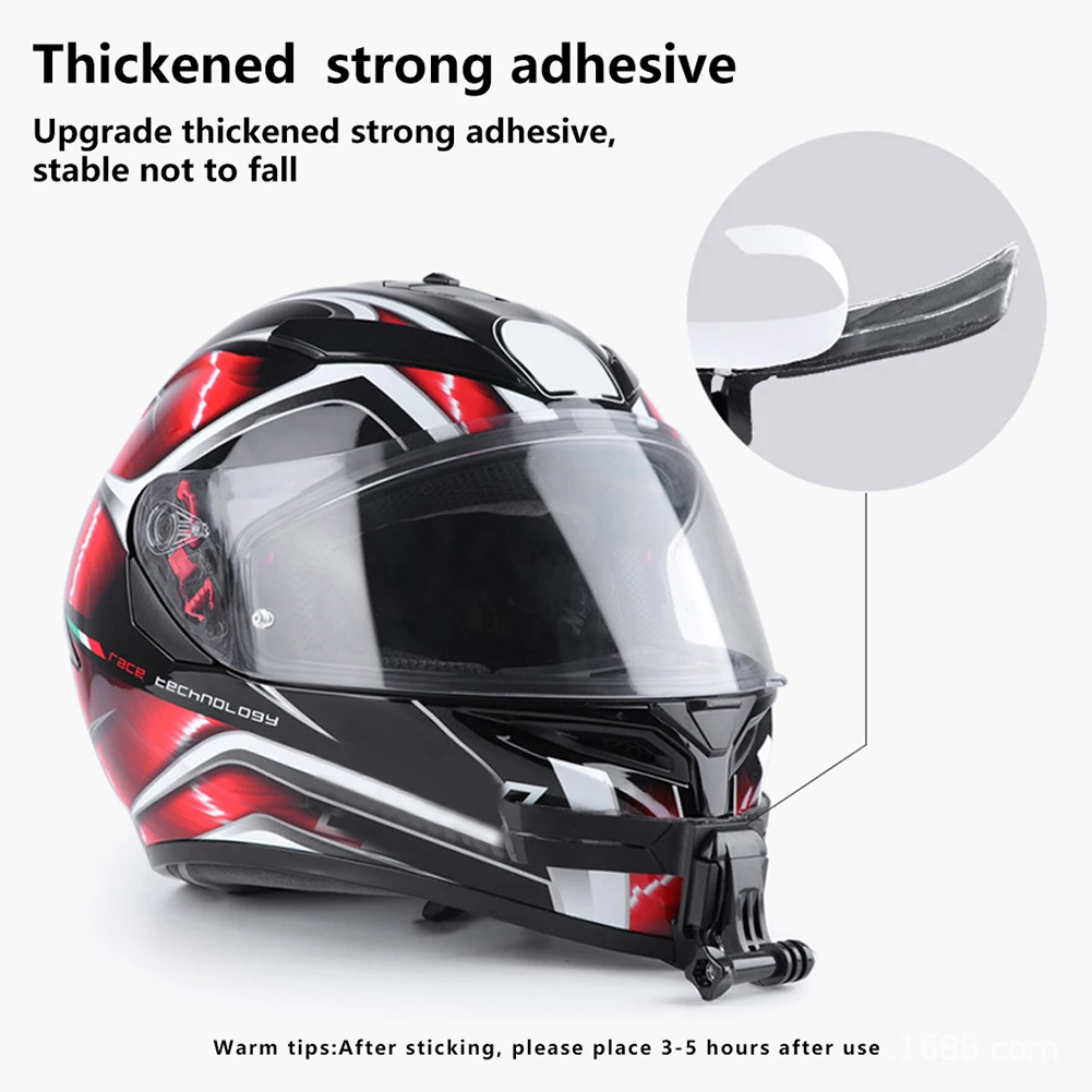 Red Motorcycle Helmet Front